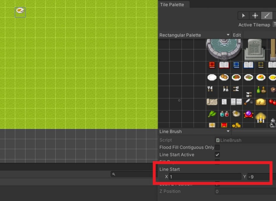 【2D Tilemap Extras】タイルマップに線を引くようにタイルを貼るLine Brush【Unity】 | ゲーム開発65535 Ver2